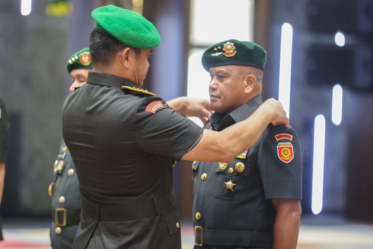 Mayor Jenderal TNI Muhammad Saleh Mustafa Resmi Jabat Pangkostrad ...